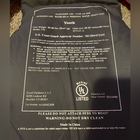 X20 Pro | Swim | Youth Flotation Aidtype Iii Pfd | Poshmark